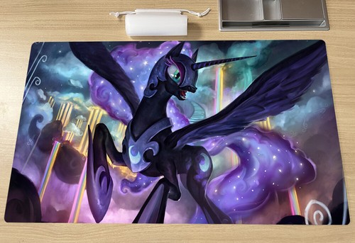 Magic the Gathering Nightmare Moon MTG Playmat TCG CCG Card Game Play ...