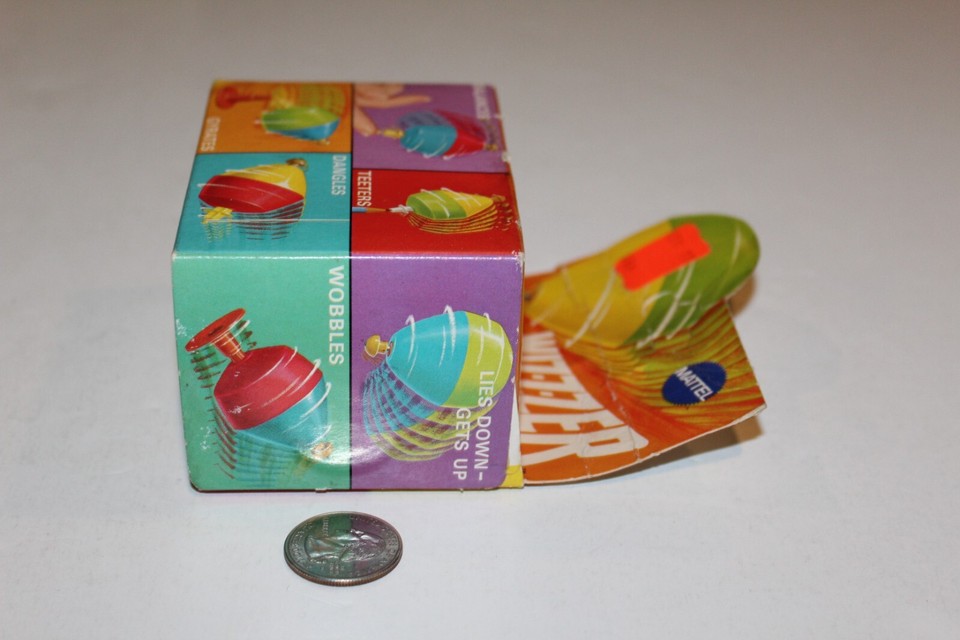 SEALED 1969 Mattel Wizzzer Whizzer Spinning Top NOS MISP New 1960s Toy ...