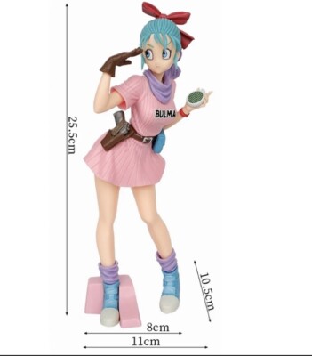 Hot Anime Girl Dragon Ball Z Bulma PVC Figure Toy Statue New Collection ...