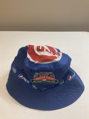Chicago Cubs MLB Baseball Floppy Bucket Hat Wrigley Field SGA Pepsi ...