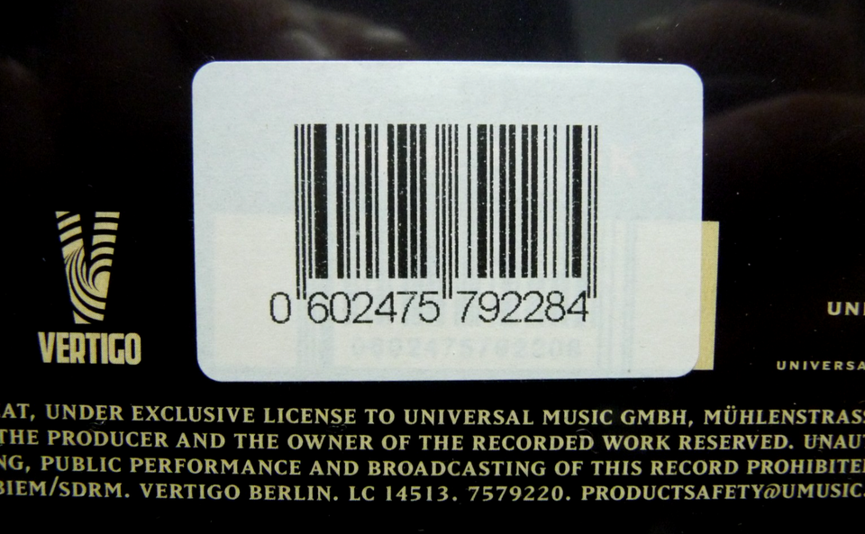 VOLBEAT God Of Angels Trust SIGNED INSERT Transparent Petrol 180-gram ...