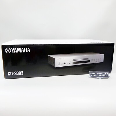 YAMAHA CD-S303 Single-disc CD Player Silver with Box from Japan NEW | eBay