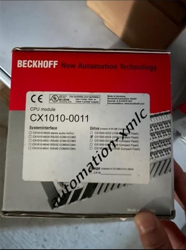 CX1010-0011 BECKHOFF CX1010-0011 CPU Modules Brand New DHL Fast ...