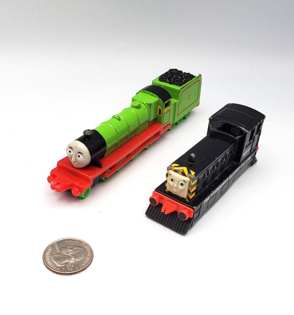 Ertl Thomas & Friends Railway Train Tank Engine Lot x2 Mavis Henry ...