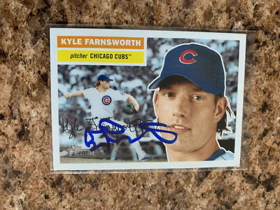 Kyle Farnsworth Signed 2005 Topps Heritage Auto Chicago Cubs # 204 | eBay