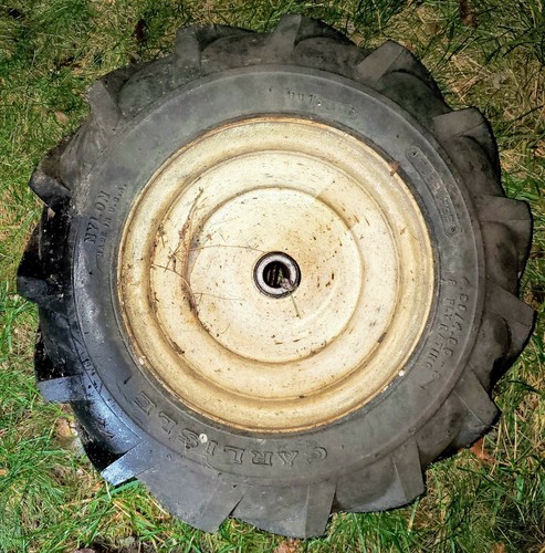 Gilson Tire Wheel Hub Chevron Ag rim Complete 8" Unitrol Snowblower 8HP ...