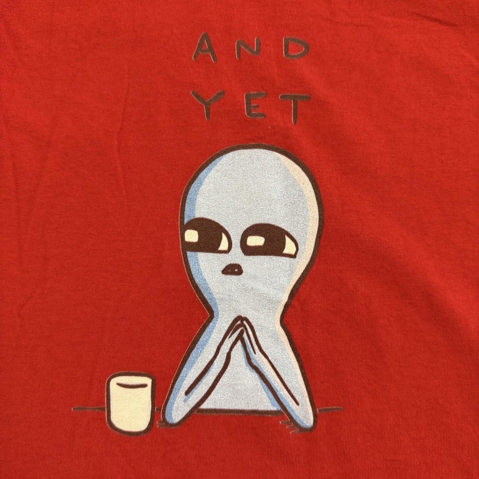 Nathan Pyle Strange Planet Special Product T-Shirt And Yet Alien - M | eBay
