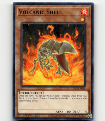 Yugioh Volcanic Shell LD: Soulburning Volcano | eBay