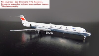 NG Models 1:400 CAAC MD-82 B-2109 83018 metal plane SPK | eBay
