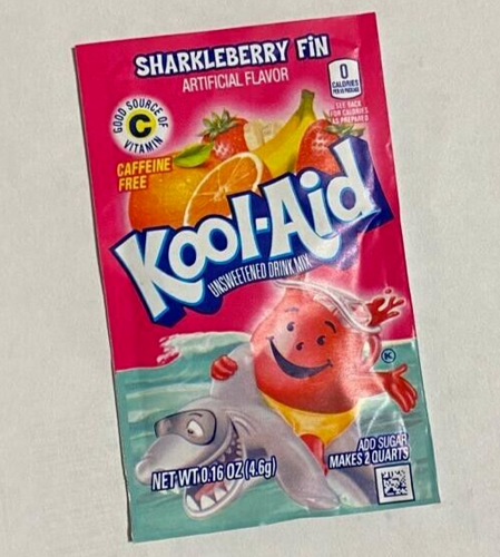 KOOL-AID- SHARKLEBERRY FIN-Unsweetened Drink Mix - 12 Pack | eBay