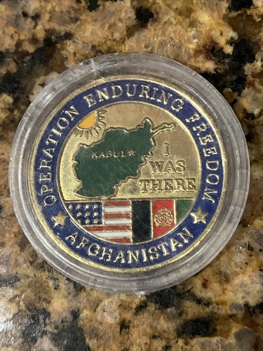 Challenge Coin Operation Enduring Freedom Afghanistan, Philadelphia ...