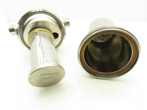 Zander ST-R 2016 Air/Gas Filter Cartridge Element Stainless 4" Housing ...