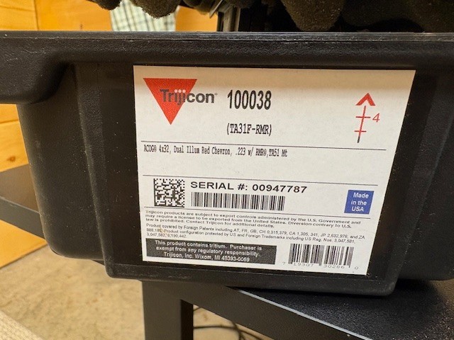 Trijicon ACOG 4x32 Riflescope TA31F w/ Trijicon RMR .223 BDC | eBay