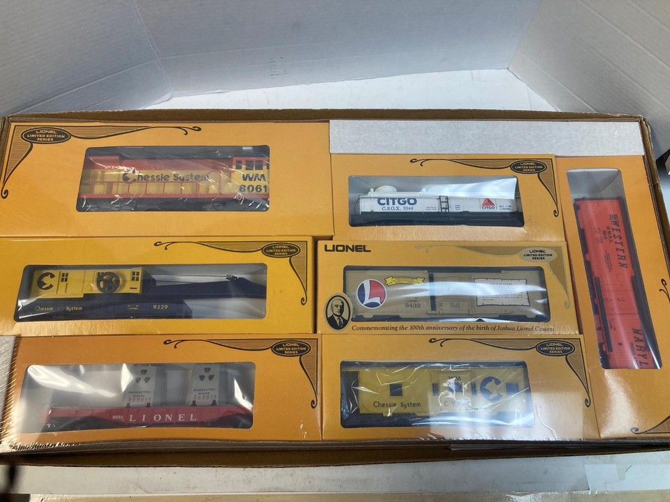 Lionel Chessie System Royal 6-1070 Train Set 1980 Limited Edition ...