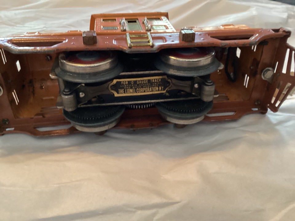 Nice Lionel Prewar 252 Orange & Maroon Electric Engine from 1920s | eBay