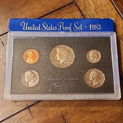 1983-S US Mint Proof Set 5 Coin Set OGP Original Government Packaging | eBay