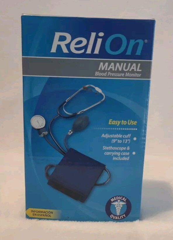 ReliOn Manual Blood Pressure Monitor | eBay