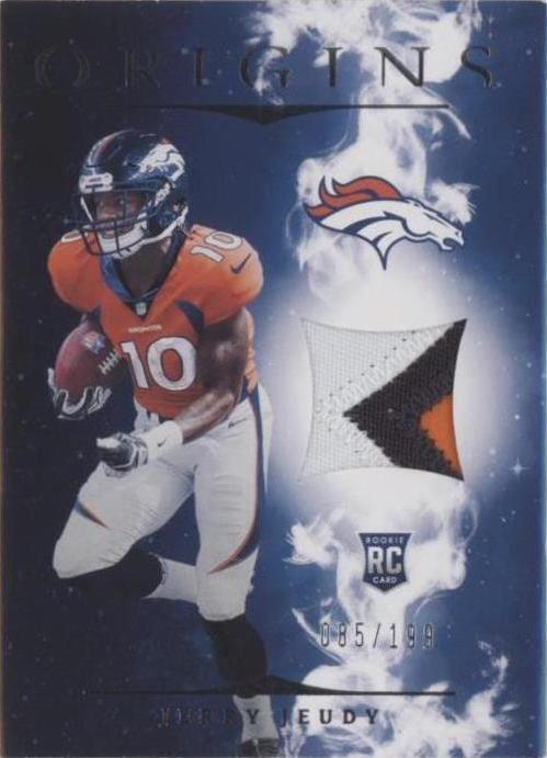 2020 Panini Origins - Rookie Patches Jerry Jeudy #RP-5 /199 (MEM, RC ...