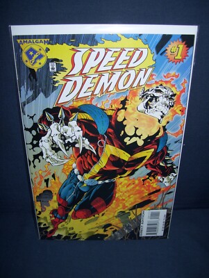 Speed Demon #1 Amalgam Comics 1996 with Bag & Board | eBay