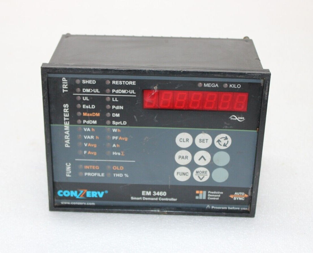 CONZERV EM 3460 SMART DEMAND CONTROLLER | eBay