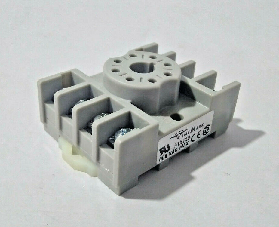 Din Schiene Einbaufähig 51012001 8 Pin Sockel W / P. C. Time Mark ...