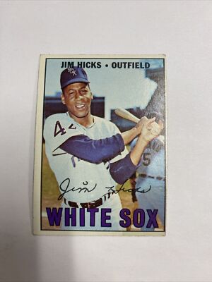 1967 Topps Jim Hicks Chicago White Sox #532 Baseball Card | eBay