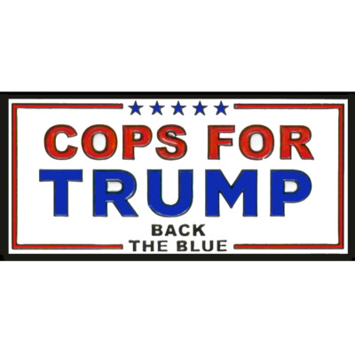 DL4-01 COPS FOR TRUMP Pin President Donald J. Trump 45 47 MAGA Back the ...