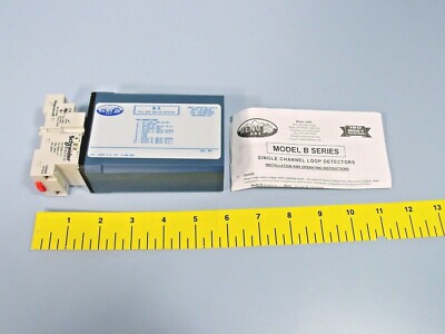 *RENO B3 11-Pin Single Channel Loop Detector 110V w/DIN Rail Socket 70 ...