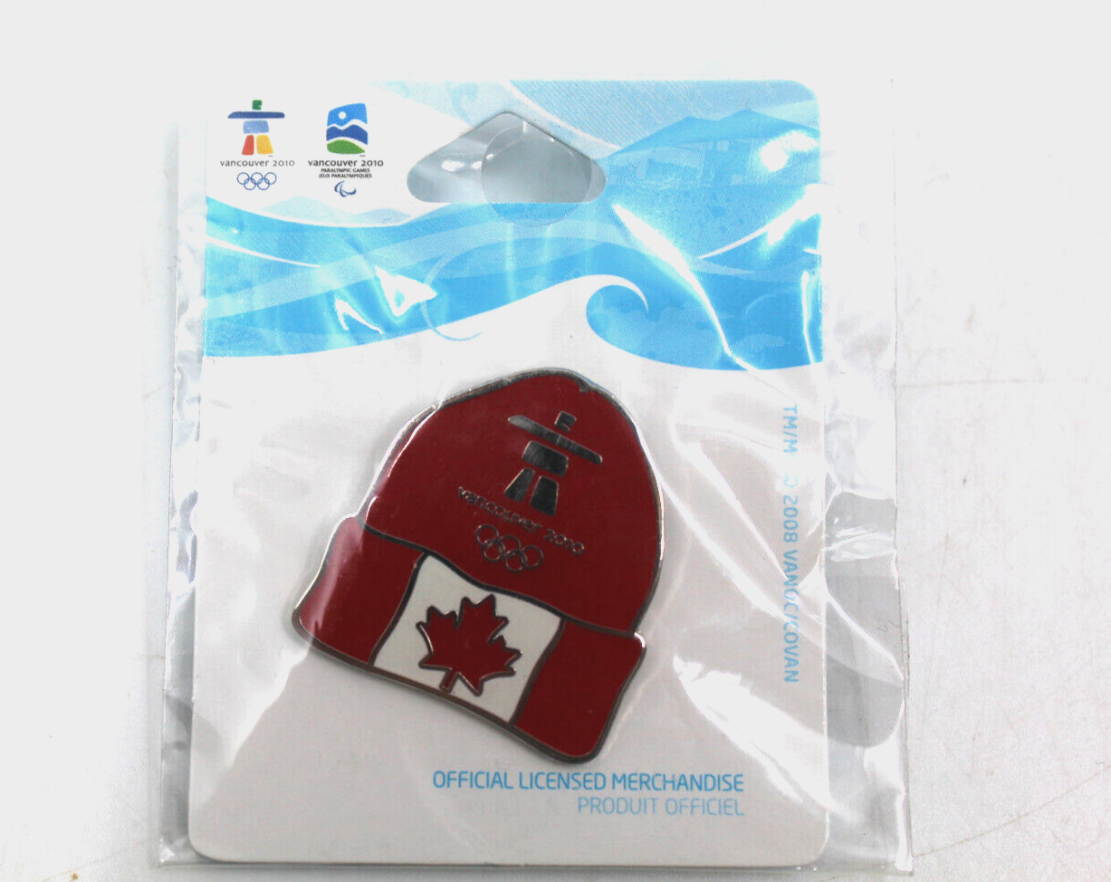 2010 Vancouver Winter Olympics Canada Red Toque Collectible Pin Limited ...