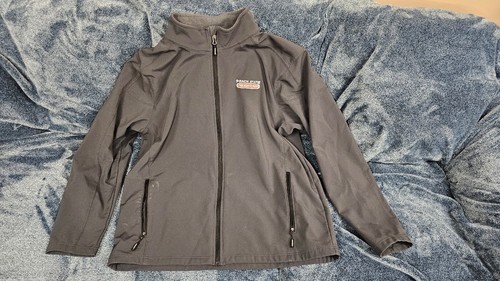 Freightliner Softshell Jacket Men Mens XL Charcoal Grey Full Zip ...