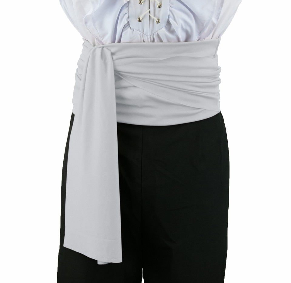 Pirate Sash Zorro Dracula Fancy Dress Accessory Buccaneer LARP Costume ...