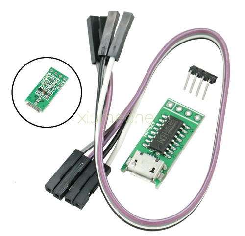 NEW CH340C/CH340T Micro USB to TTL Serial Port ISP Download For STM32 ...