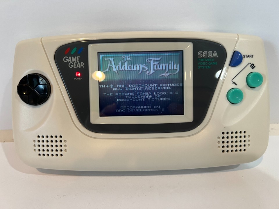 SEGA Game Gear Handheld System - White - New Shell - Recapped | eBay