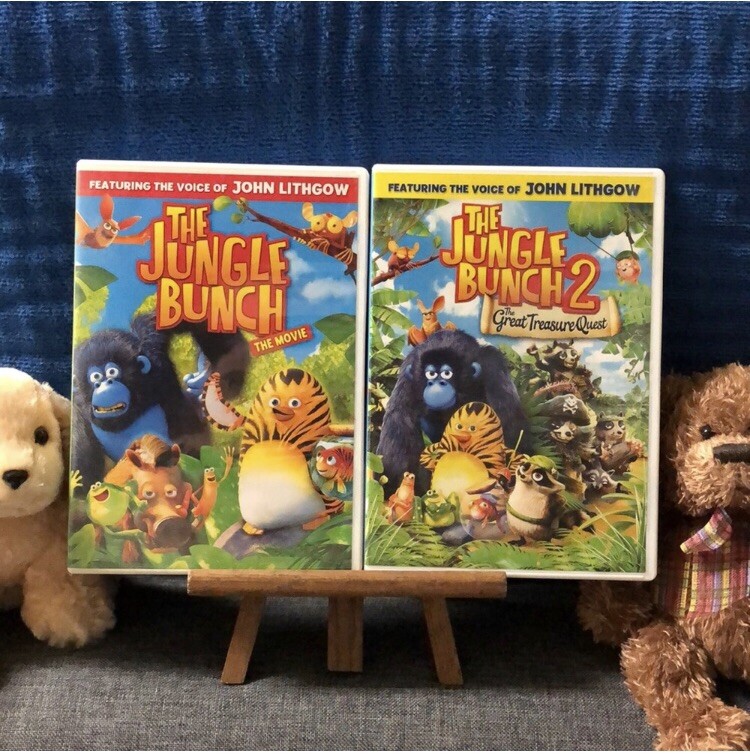 2 DVD MOVIES: The Jungle Bunch & The Jungle Bunch 2 The Great Treasure ...