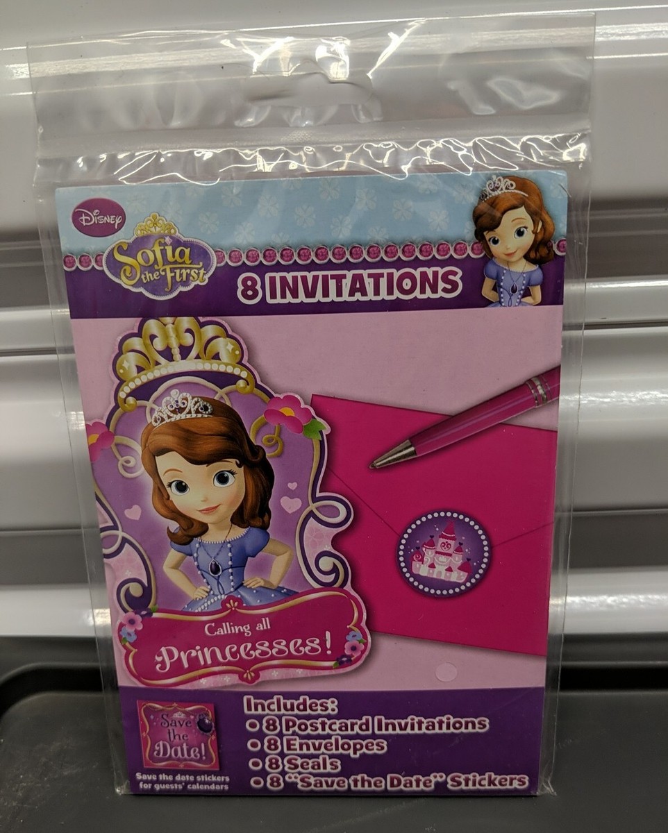 Princess Sofia Themed Invitation Download Sofia The First Birthday