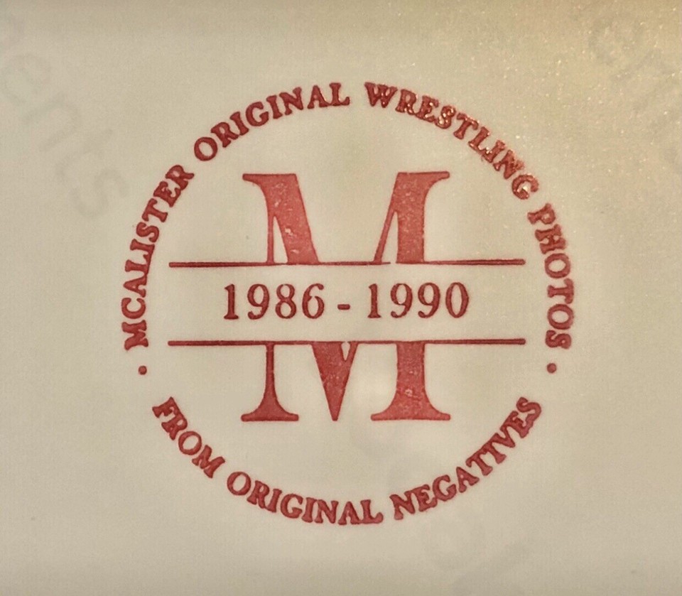 VINTAGE 80’s PRO WRESTLING PHOTOS JERRY STUBBS MR OLYMPIA half 8 X 10 ...