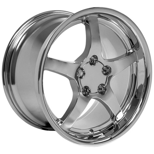OE Wheels CV05 18x10.5 5x4.75" +56mm Chrome Wheel Rim 18" Inch ...