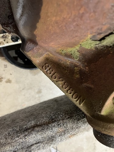 CHEVROLET CAMARO GM 12 BOLT REAR END CENTER SECTION CAMARO MAKE A JL8 ...