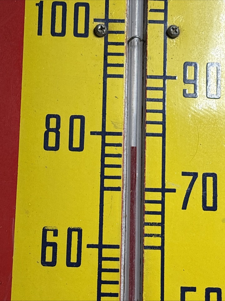 Original 1950s Vintage Royal Crown RC Cola Thermometer Advertising Sign ...