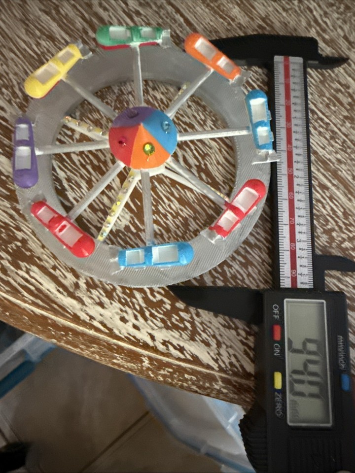 Ho Scale Flying Rockets Ship Kiddie Ride Carnival Festival Layout ...