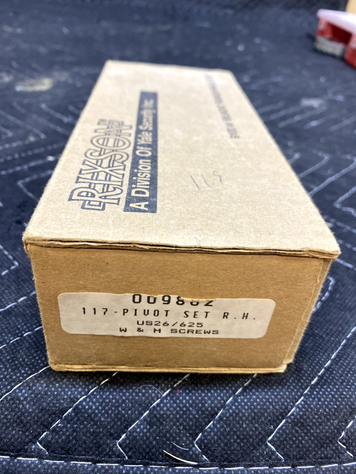 Assa Abloy Rixson 117 R.H. US26 1 3/4" Door Pivot Hinge | eBay