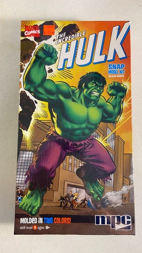 Round 2 MPC The Incredible Hulk Snap Model Kit - Sealed 858388019189 | eBay