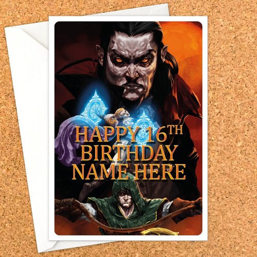 VAMPIRE SURVIVORS Personalised Birthday Card • personalized greeting ...