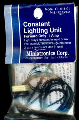 Miniatronics Constant Lighting Unit, Forward Only, HO Scale, Mint ...