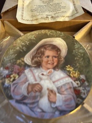 Collector Plate Sandra Kuck Easter Morning by Reco Decorative Plate ...