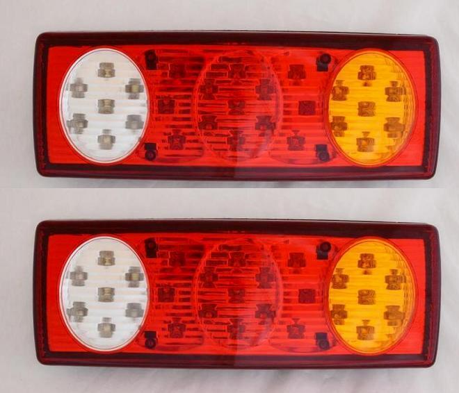 # 2x LED Rear Tail Brake Indicator Lights Reverse Lamps 12V for Volvo ...
