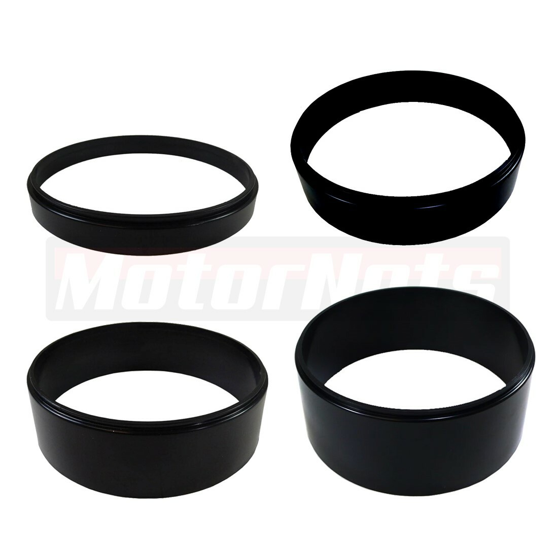 AIR CLEANER SPACER PLASTIC FITS EDELBROCK HOLLEY RISER 4 piece kit 1/2 ...