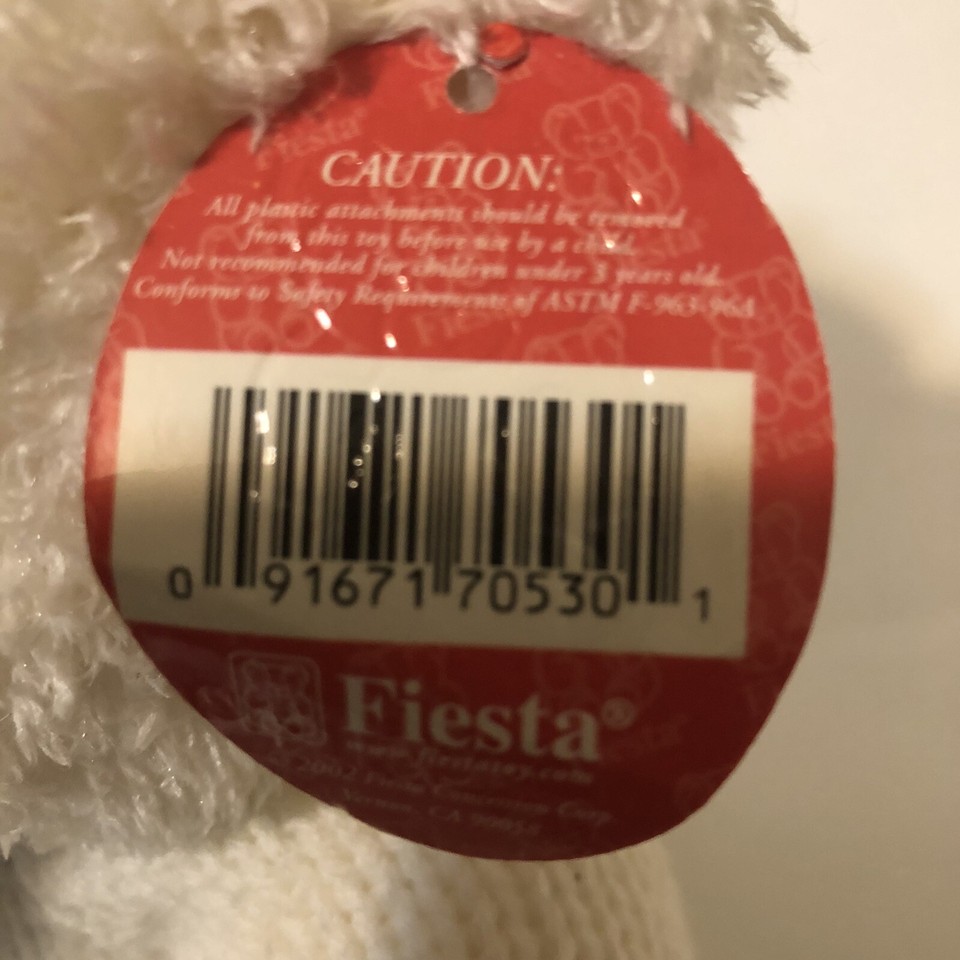 2006 Tall Stacks Fiesta Sitting Teddy Bear Plush Stuffed Animal Toy 10 ...