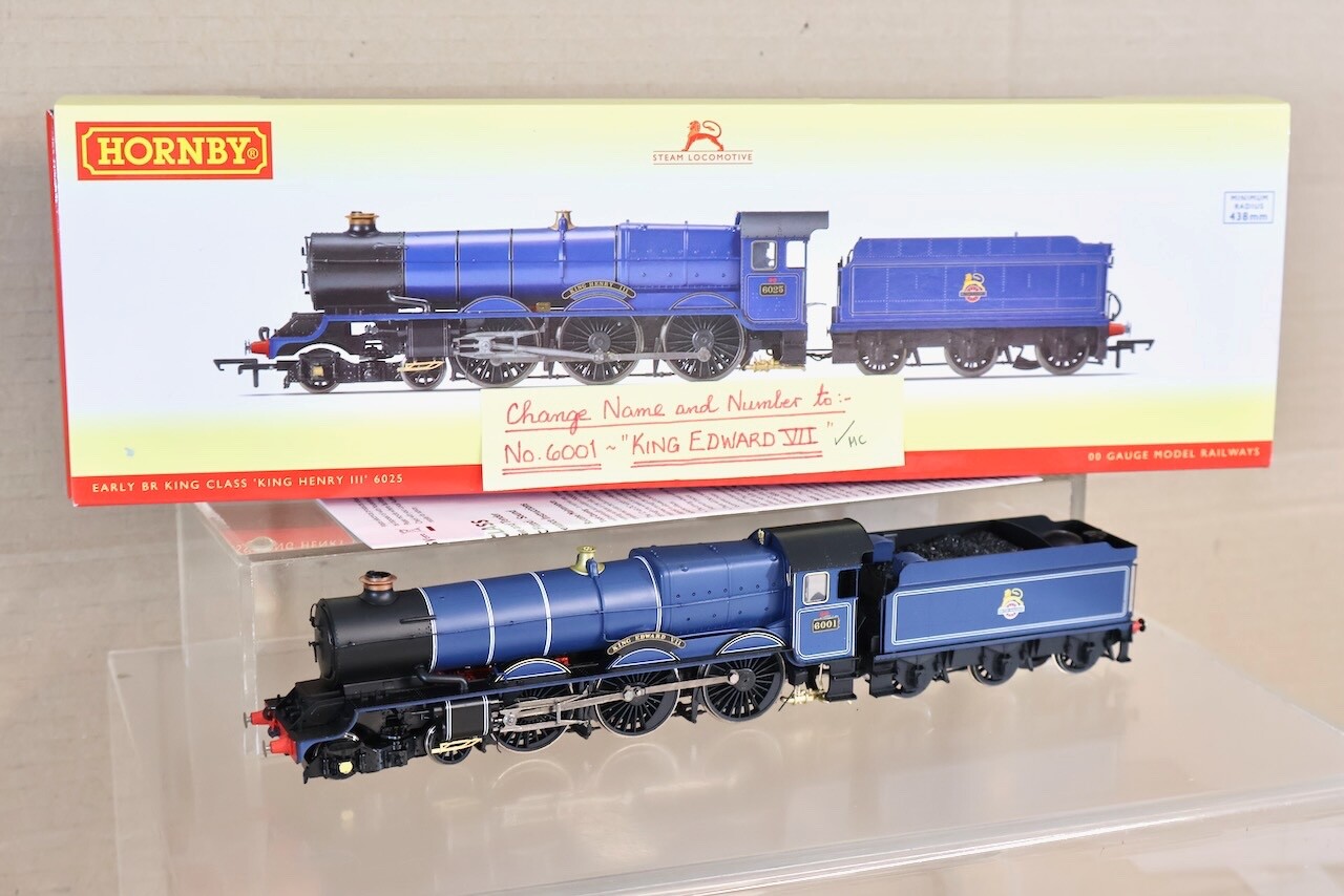 Hornby R3410 Class 6000 King 4-6-0 6025 King Henry III 1:76 Model ...