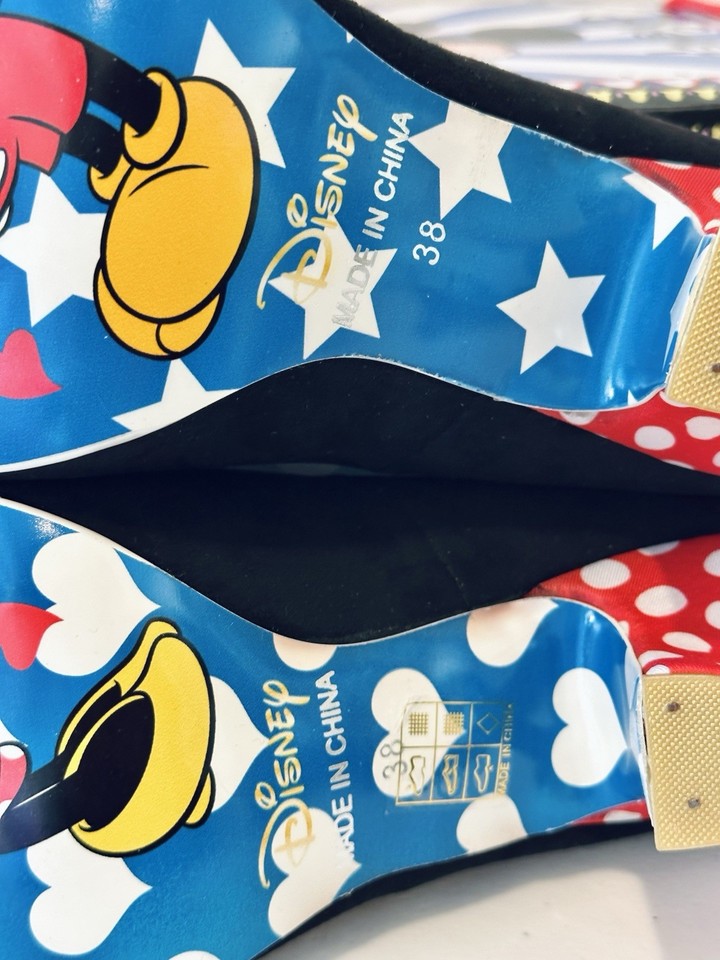 *NEW IN BOX!* Irregular Choice Minnie Mouse Pumps Size 38 * Ships Fast ...